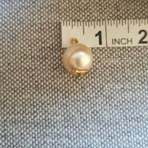 Dior | Jewelry | Pair Of Vintage Christian Dior Pearl Logo Buttons ...